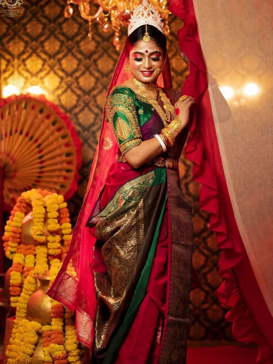 Stunning Bengali Brides Who Made Us Fall For Them! - Weddingplz Blog