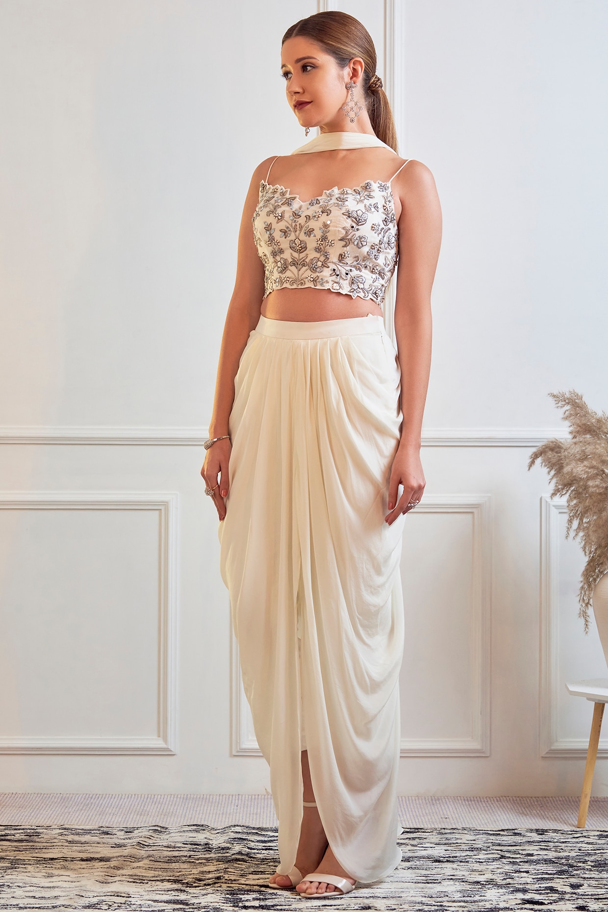 Designer Dhoti Sets for Chic Bridesmaids - Weddingplz Blog