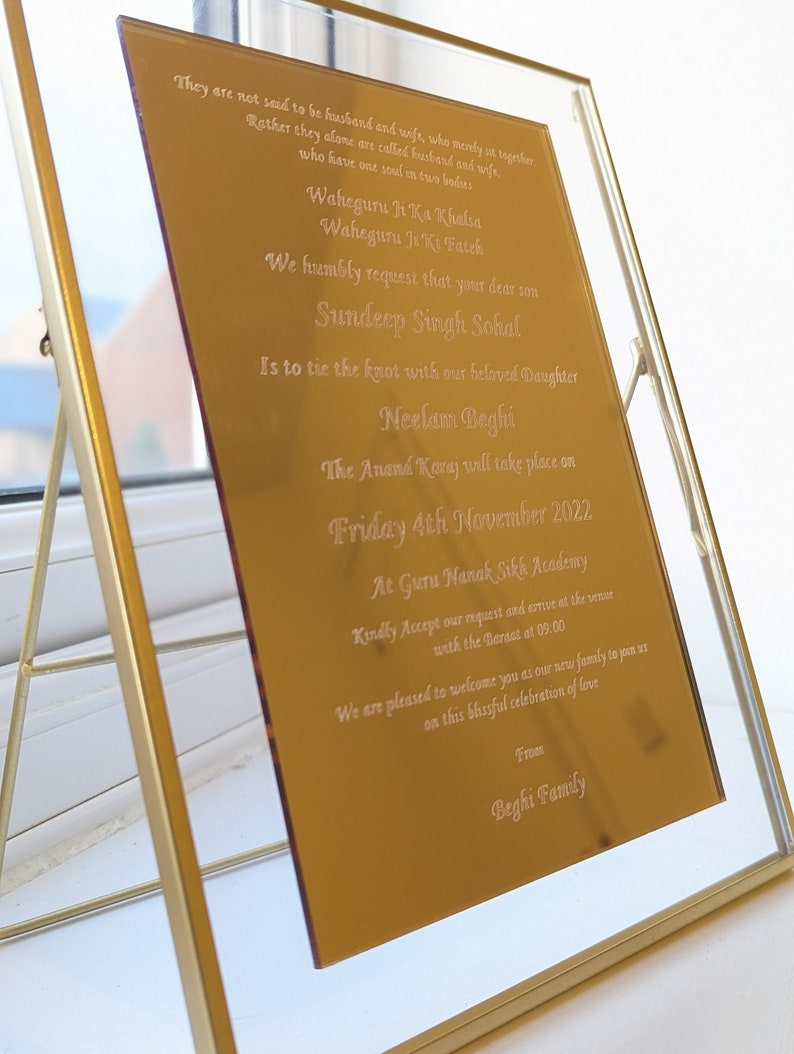 Sahe Chithi Ideas for a Punjabi Wedding - Weddingplz Blog