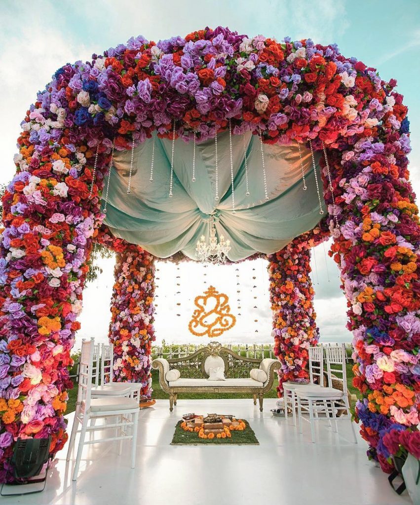 Save These Mandap Ideas If You Are Couple-To-Be! - Weddingplz Blog