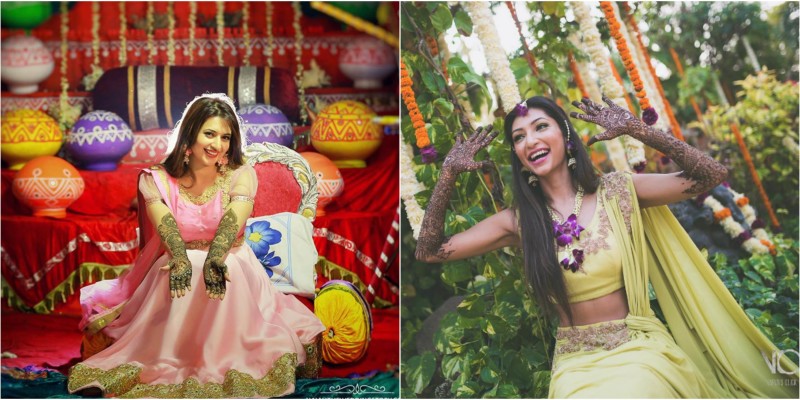 7 Inspirations & Looks That Every Bride Should Have For Her Mehendi ...